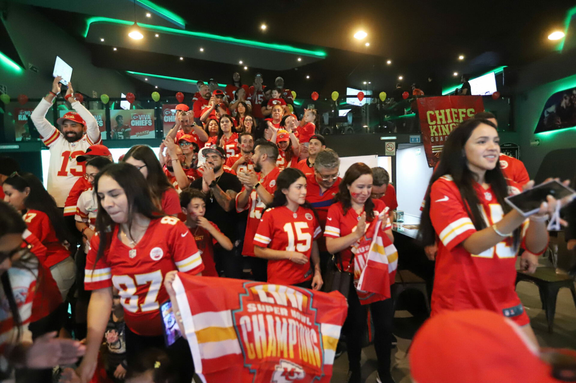 Kansas City Chiefs Triple Watch Party in Mexico - Samba Digital